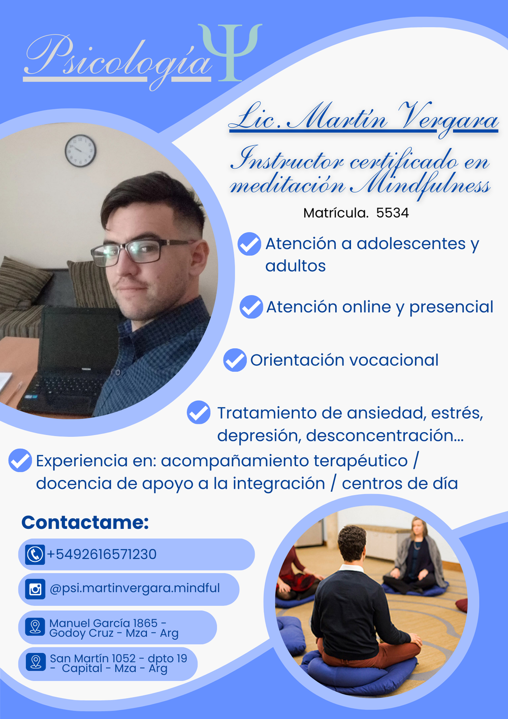 Martín Vergara, Psicólogo, Mendoza, M5500 | Psychology Today