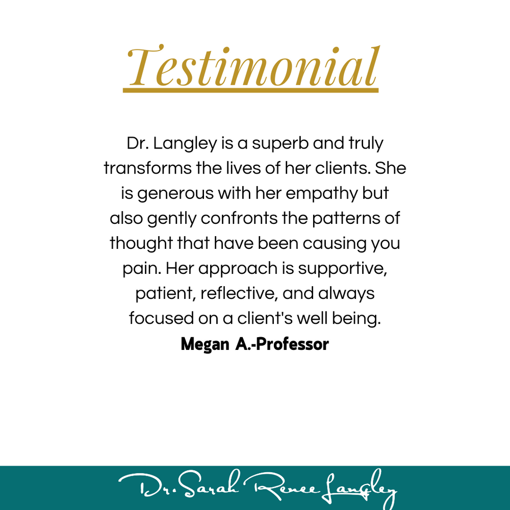 Dr. Sarah Langley, LCPC, LPC, Licensed Professional Counselor ...