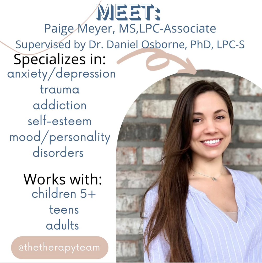 Paige Meyer, LPC Intern, Tomball, TX, 77375 | Psychology Today