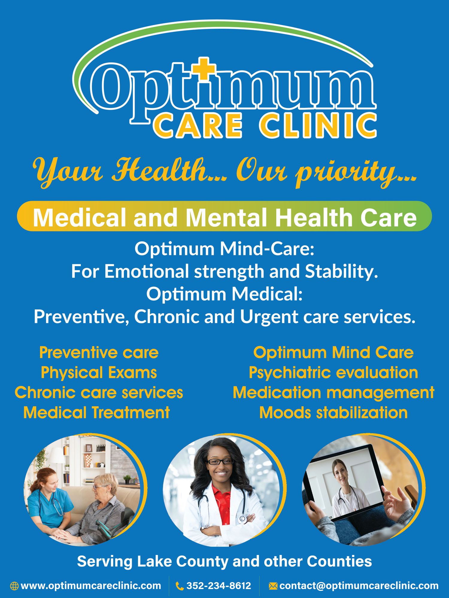 Optimum Care Clinic, Psychiatric Nurse Practitioner, Montverde, FL ...