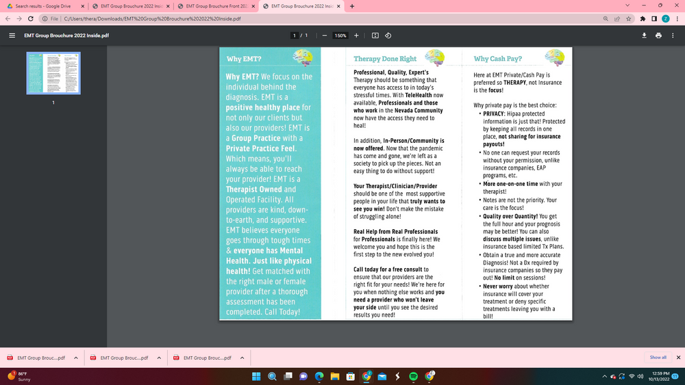 Evolving Minds Therapy (EMT) LLC, Licensed Professional Counselor, Las Vegas, NV, 89122 ...