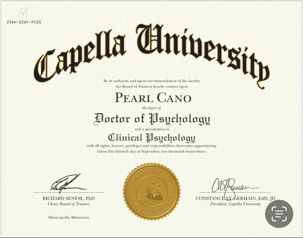 Dr. Pearl Cano, Psychologist, Edinburg, TX, 78539 | Psychology Today