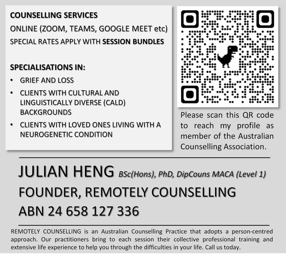 Julian Heng, Counsellor, Nedlands, WA, 6009 | Psychology Today