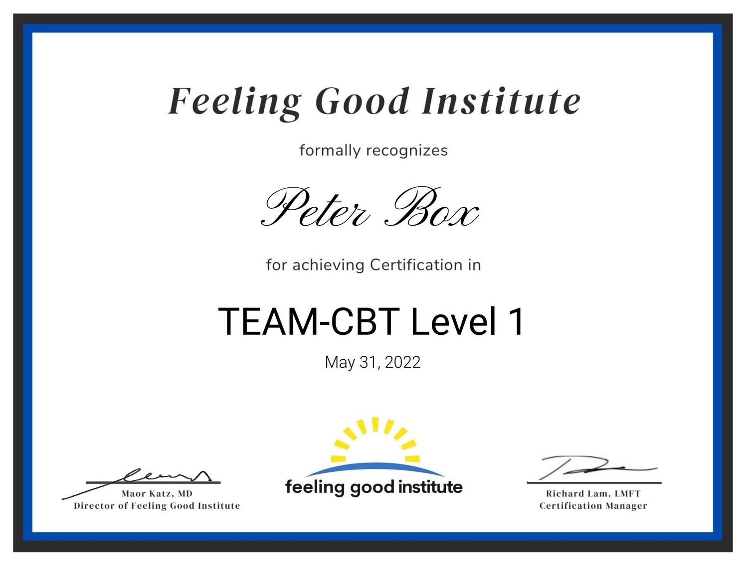 Peter Box, Counsellor, Fort Qu'Appelle, SK, S0G | Psychology Today