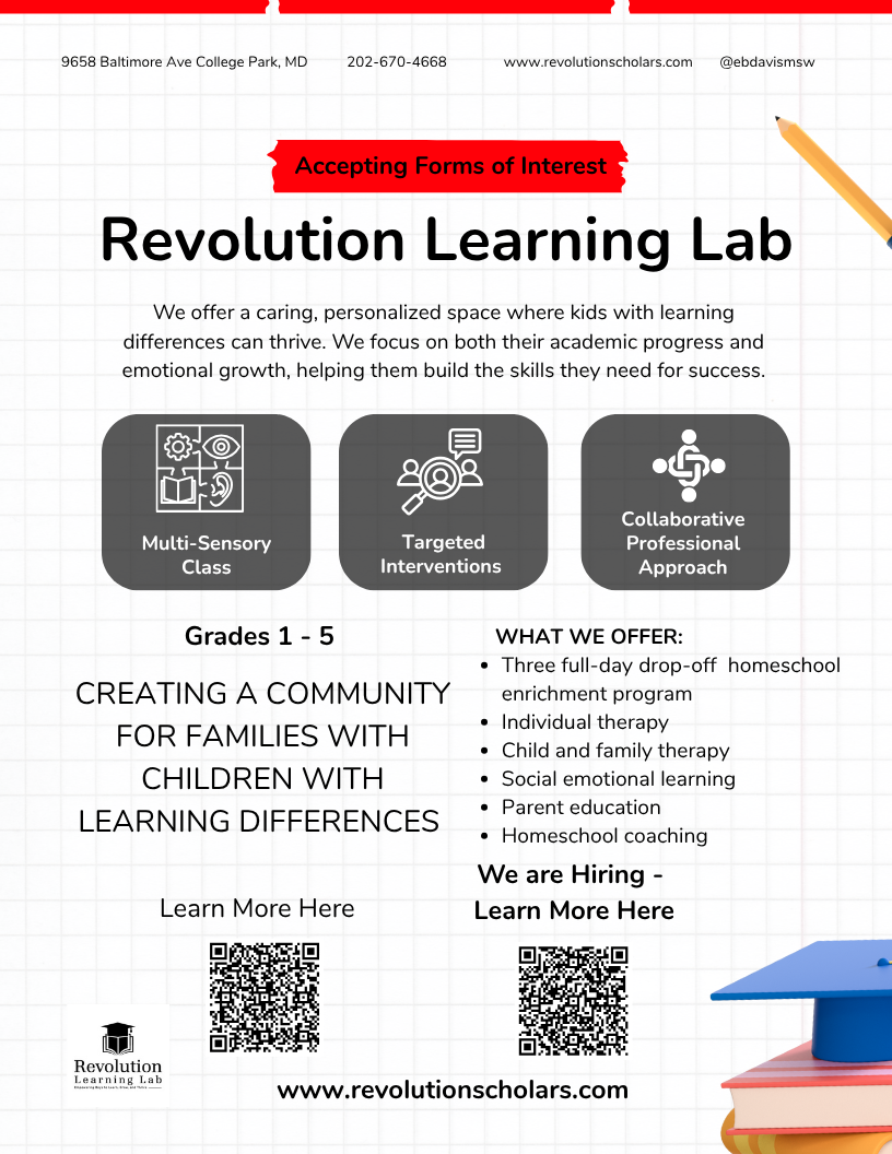 Revolution Learning Lab, Clinical Social Work/Therapist, College Park ...