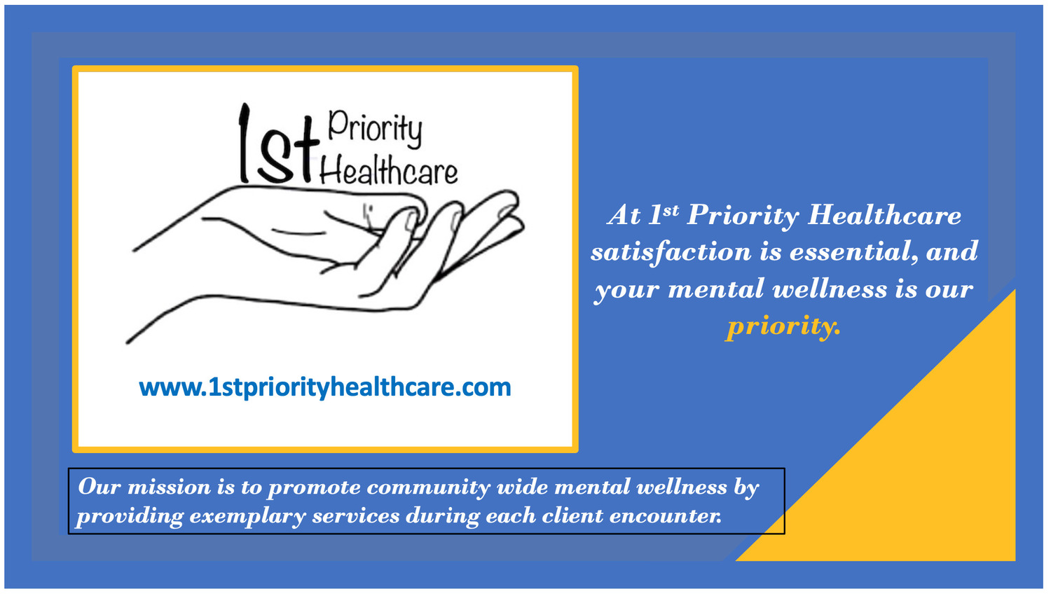 1st Priority Healthcare, Clinical Social Work/Therapist, Louisville, KY ...