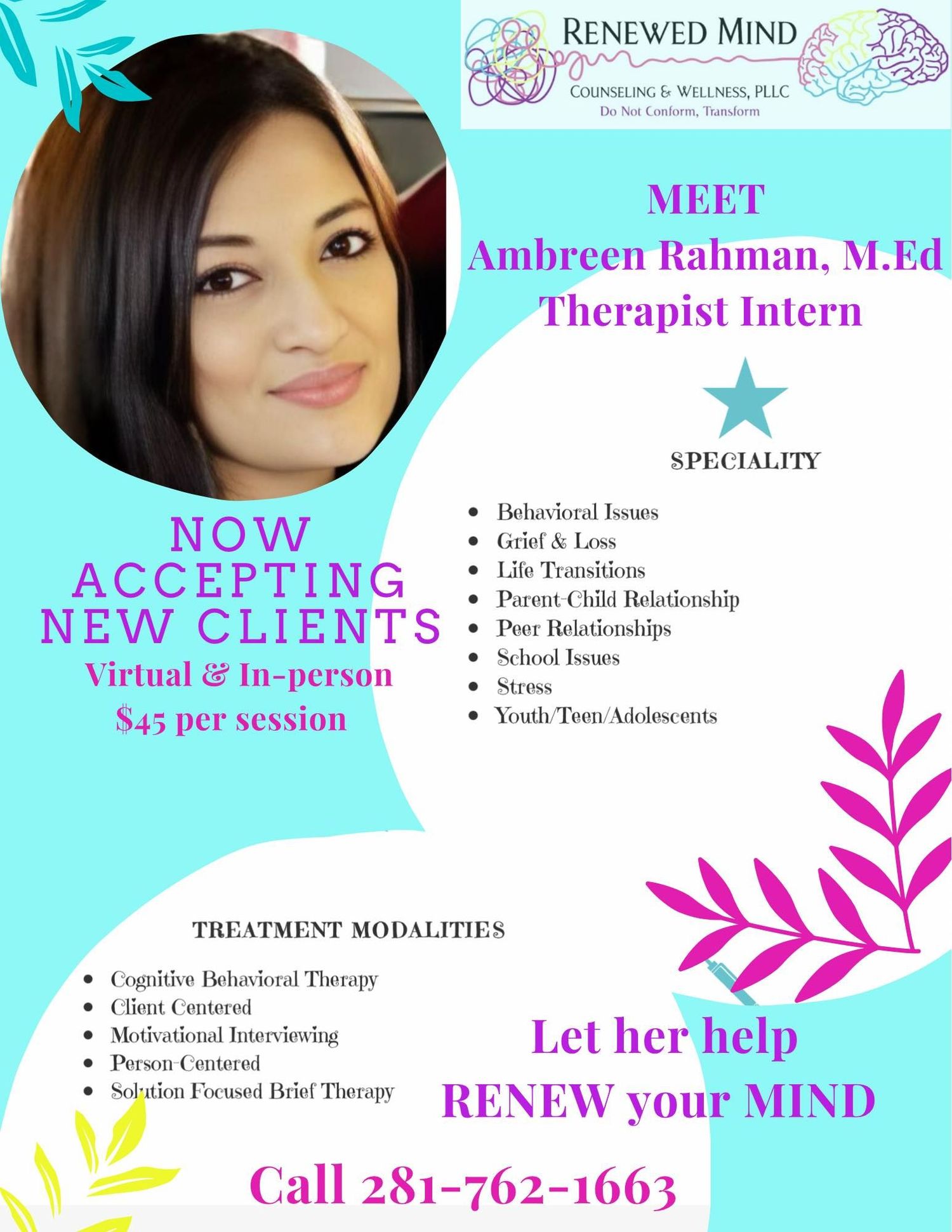 Ambreen Rahman, Pre-Licensed Professional, Richmond, TX, 77469 ...